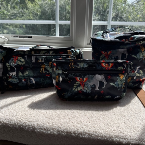 lug | Bags | Lug Travel Bundle Trolley Xl Dolly Wildlife Black | Poshmark